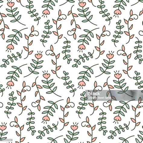 식물을 모티브로 한 패턴 중립적인 색상의 선과 점표 보태니컬 모티프 친환경적이고 자연스러우며 유기적인 개념적 배경 선형 스타일의