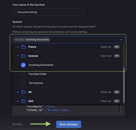 Document Sorting Extension Help Center Rossum