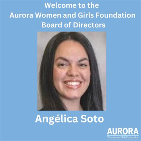 Jennifer Steadman Ph D On Linkedin Thrilled To Have Angelica Lead Aurora Into The Future