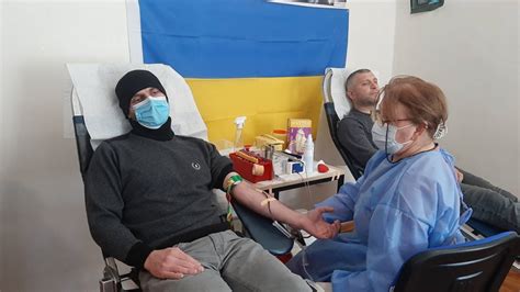 რუსთავის „აზოტის“ თანამშრომლები უკრაინისთვის სისხლს აბარებენ