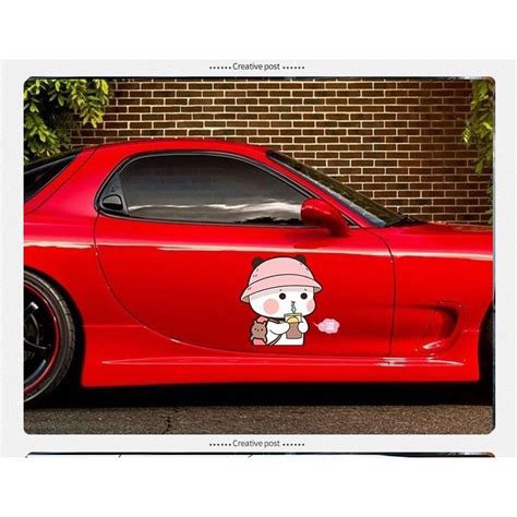 汽車劃痕貼 遮擋遮蓋貼 保險杠貼 汽車貼紙 創意油箱貼 遮痕防水貼 電動車貼 劃痕貼 蝦皮購物