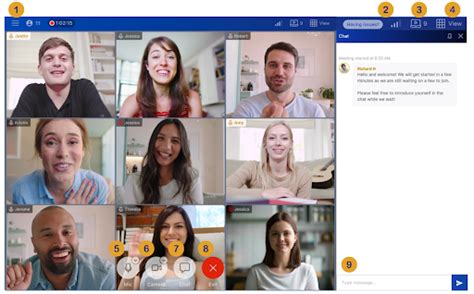 Live Video Group Chat Interface Tips For Participants