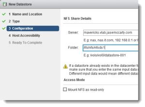 How Does VSphere Recognize An Isilon NFS Datastore When Using A