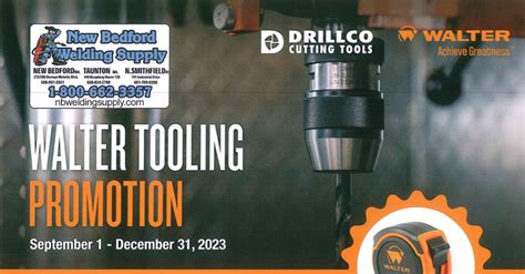 Walter Tooling Promotion New Bedford Welding Supply