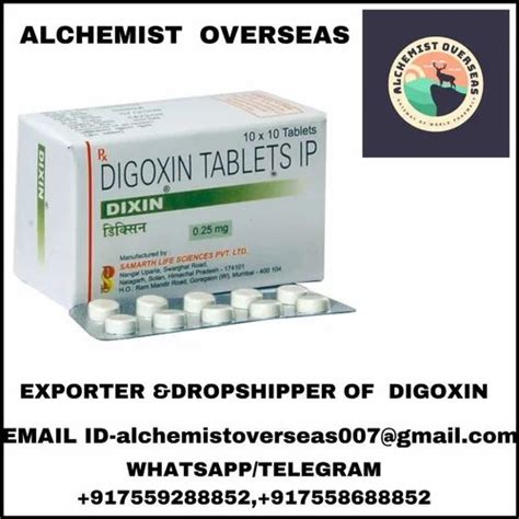 Digoxin 025mg Tablet At ₹ 13stripe Digoxin Tablet In Nagpur Id