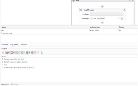 How To Check If Generic Value Variable Is Nothing StudioX UiPath