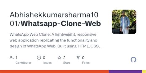 GitHub Abhishekkumarsharma1001 Whatsapp Clone Web WhatsApp Web Clone