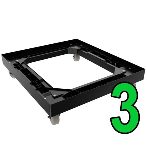 Bread Tray Dolly Set Of 3 26x22x6 Farmplast