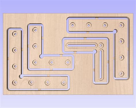 CNC Table Locating Stop Blocks Universal For Wasteboard System With 2 On Center Hole Spacing