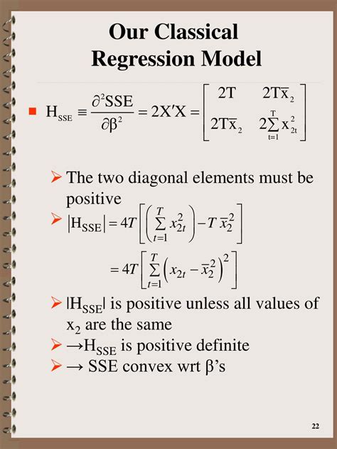 Ppt An Overview Of The Classical Regression Model Powerpoint