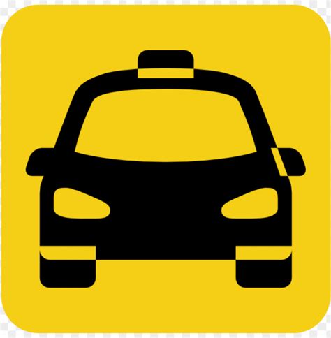 Black Taxi Car Icon Vector Toppng