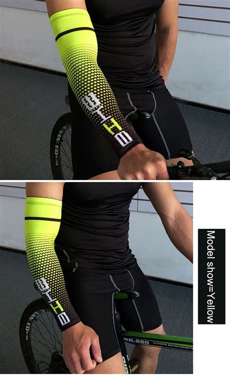 2021 Cool Men Cycling Sport Running Bicycle Sleeve Uv Sun Protection