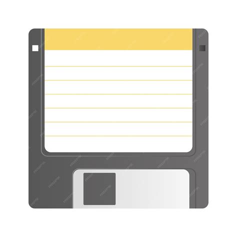Premium Vector Diskette Or Floppy Disk Is An Old Medium To Store Information On Retro Computers