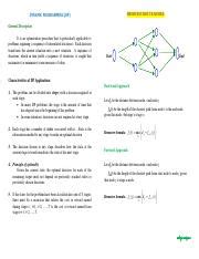 Dynamic Programming Pdf DYNAMIC PROGRAMMING DP SHORTEST ROUTE MODEL General Description It Is