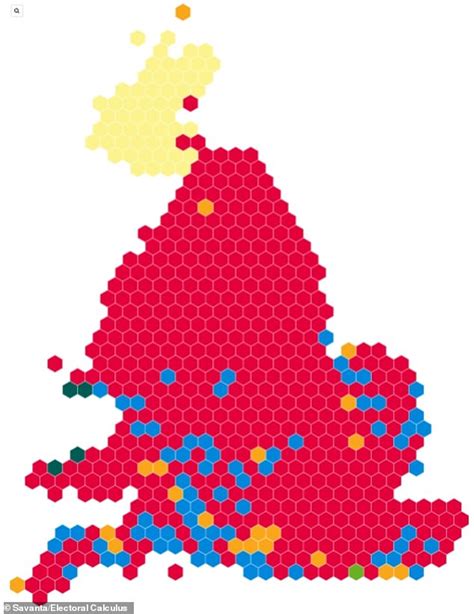 Shock New Poll Suggests Labour Will Win 314 Seat Majority And Tories