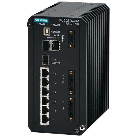 ️ Ruggedcom Rsg909r Is A 9 Port Industrially Hardened Fully Managed