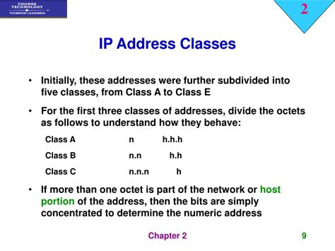 Ppt Ip Addressing And Related Topics Powerpoint Presentation Free