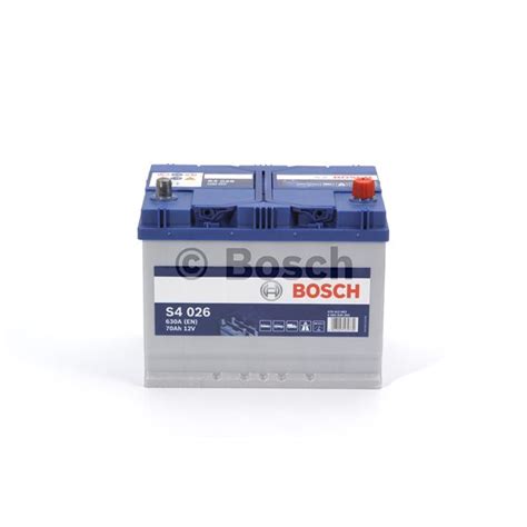 (S4026) Batería Bosch 70Ah/630A | BOSCH 0092S40260 - Lubricantes-Online.com