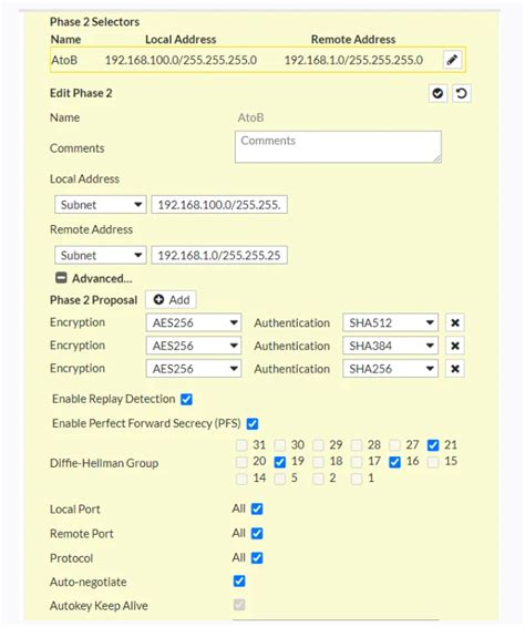 Can T Establish A IPSEC Tunnel Btw Sophos XG And Fortigate