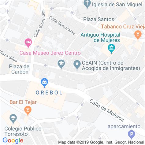 Código Postal calle Vicario en Jerez de la Frontera Codigopostalde es