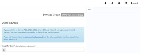 Sharing Profiles — Copo Project 10 Documentation