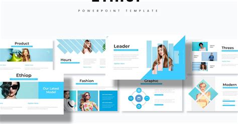 Ethiop Шаблон Powerpoint Шаблоны презентаций Включая яркий и чистый