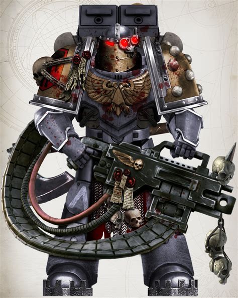 Wh40k Executioners Devastator Marine Mk Vii By Hammerthetank On