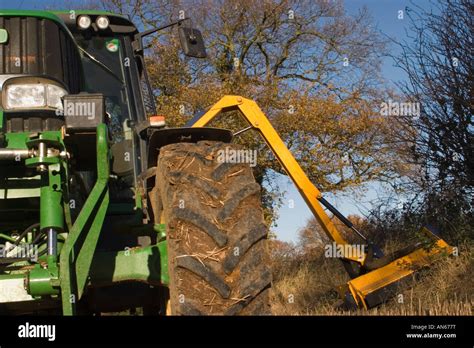 Tractor Mounted Flail Cutter Hi Res Stock Photography And Images Alamy