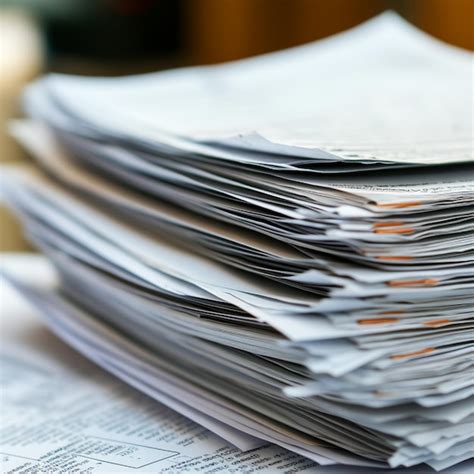 A Closeup Of Government Contracts Or Procurement Documents Used In Public Projects Premium Ai