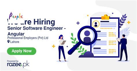 Senior Software Engineer Angular Job Lahore Professional Employers