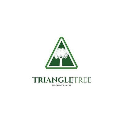 Triangle Tree Vector Art Icons And Graphics For Free Download