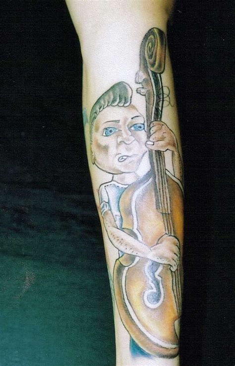 Upright Bass Tattoo