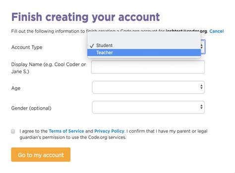 What Are The Differences Between Student And Teacher Accounts On Code Org Code Org