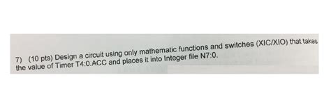 Solved Please Help Answering The Following PLC Programming Chegg Com