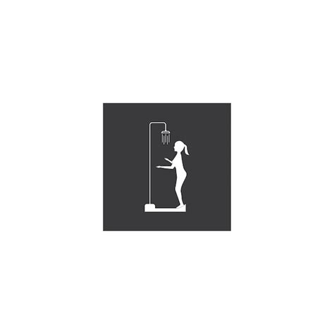 Premium Vector Shower Woman Icon