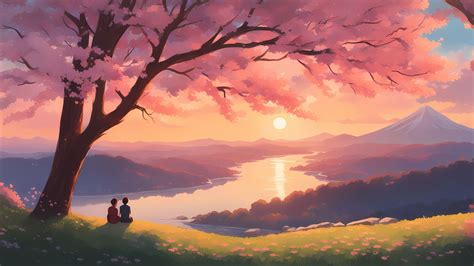 Anime Scenery Aesthetic Wallpaper Hd 1080p
