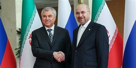 Iranian Parliament Speaker Urges Stronger Cooperation With Russia