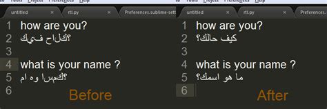 Bidirectional Text Support Packages Package Control
