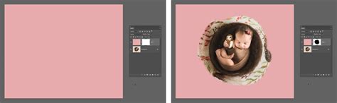 How To Use Layer Masks In Photoshop Newborn Posing
