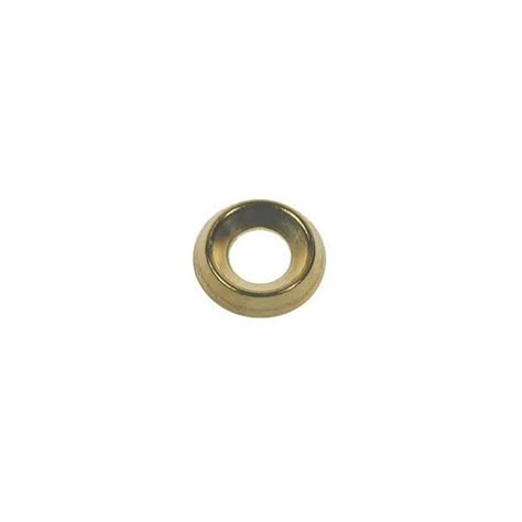 Surface Screw Cups Brass No 8 Loose Each Sssb078
