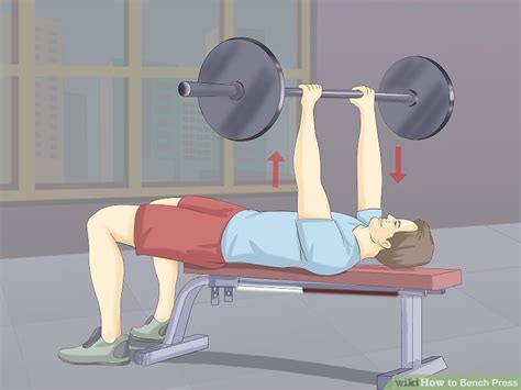 How To Bench Press 13 Steps With Pictures Wikihow