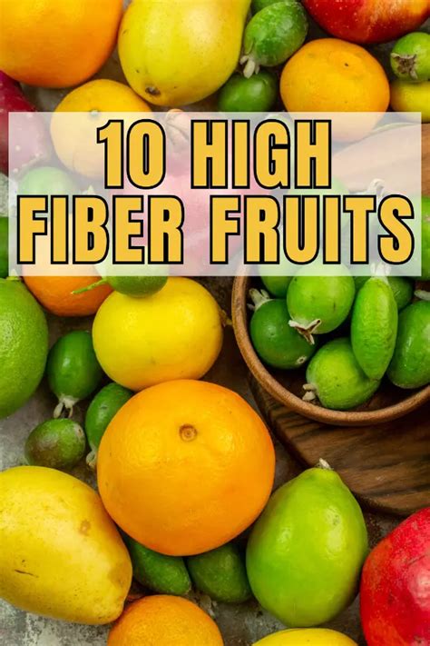 20 Foods High In Fiber 10 Fruits And 10 Vegetables