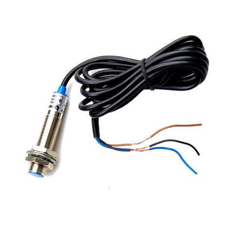 2mm Npn Inductive Proximity Sensor M12 Dc6~36v Unshielded Normally Open Kitsguru