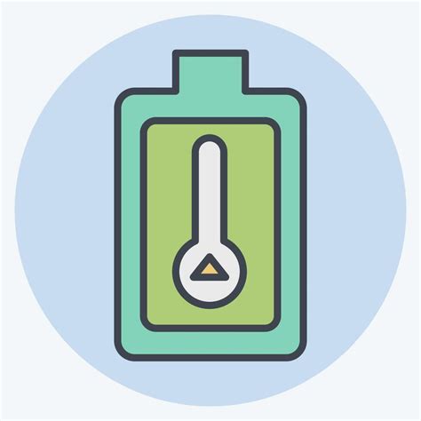 Icon Thermal Energy Storage Related To Energy Storage Symbol Color