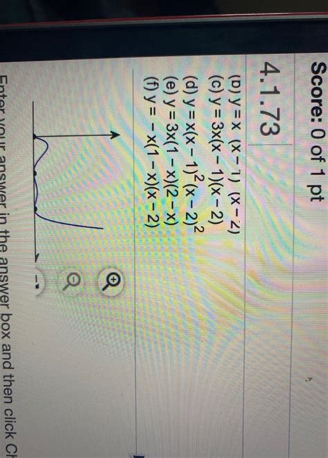 solved question help decide which of the polynomial