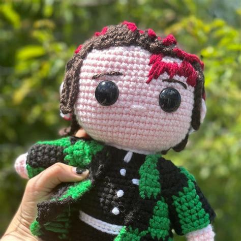 Demon Slayer Crochet Plush Etsy