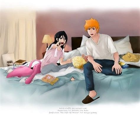 Ichigo X Rukia Ichigo And Rukia Sun And Moon Photo Bleach Ichigo And