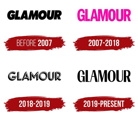 Glamour Logo Symbol Meaning History Png Brand