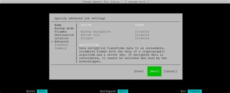 Veeam Agent Linux 30 Installation For Btrfs