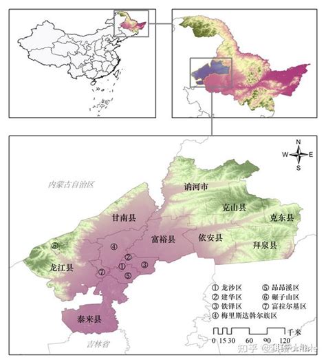 【技术分享】如何制作好的区位图 知乎